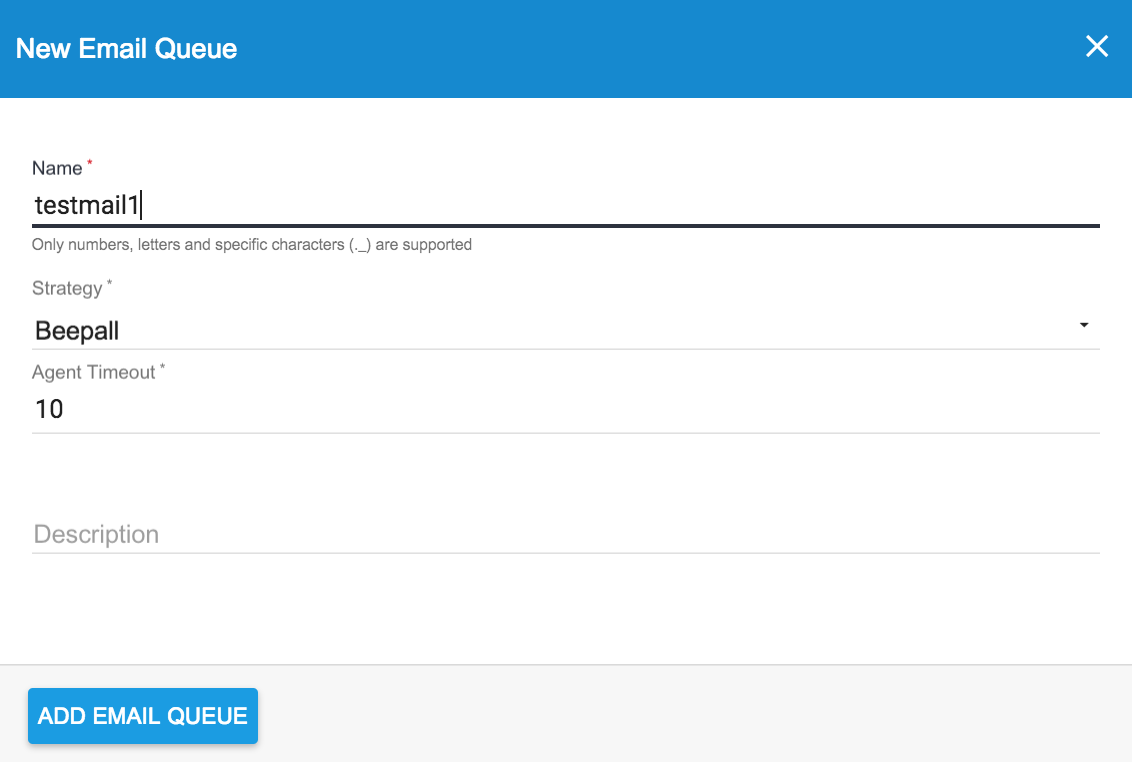 Email Queues – XCALLY Help Desk